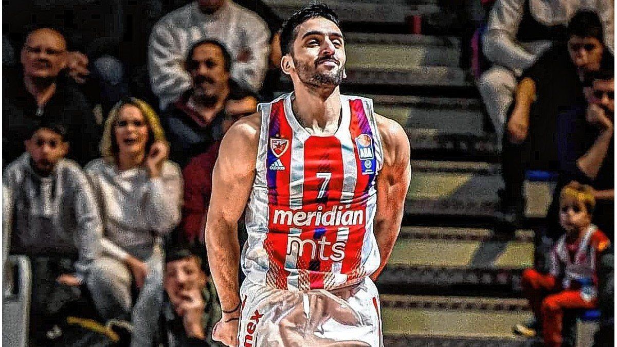 Facundo Campazzo fue la gran figura del Estrrella Roja