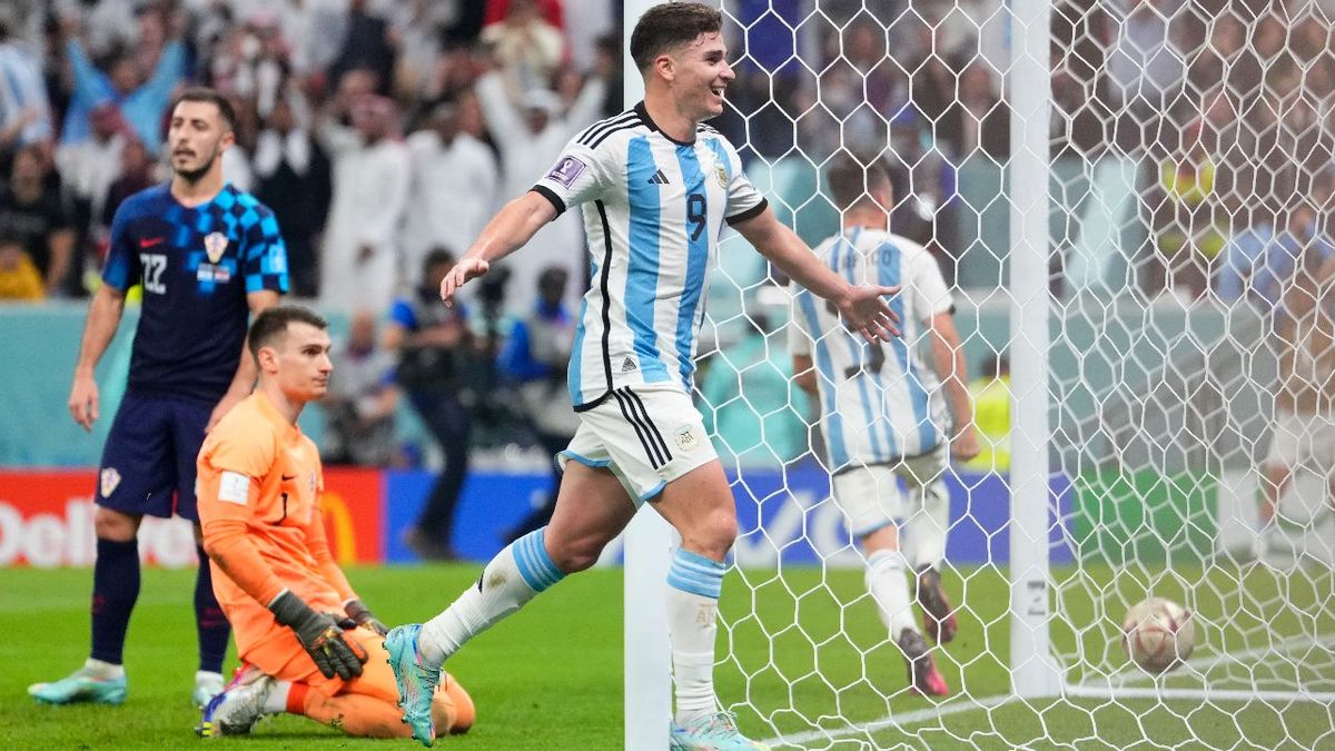 Julián Álvarez El Goleador Y Una De Las Figuras De Argentina Ahora