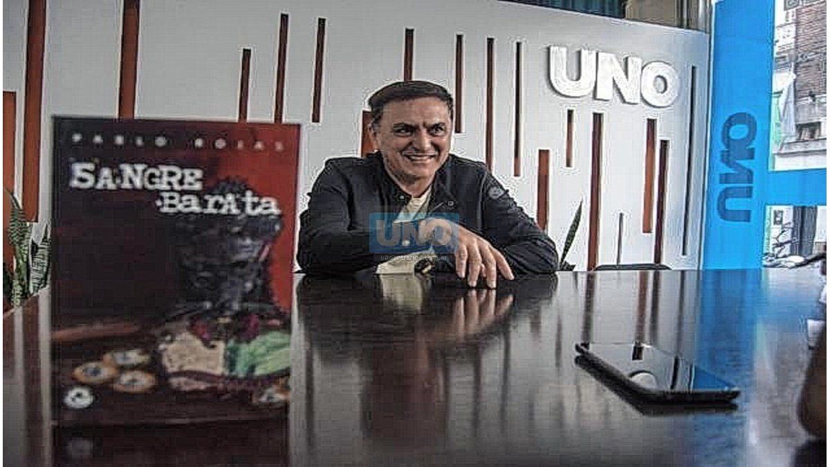 Pablo Rojas presenta su novela policial: Sangre Barata