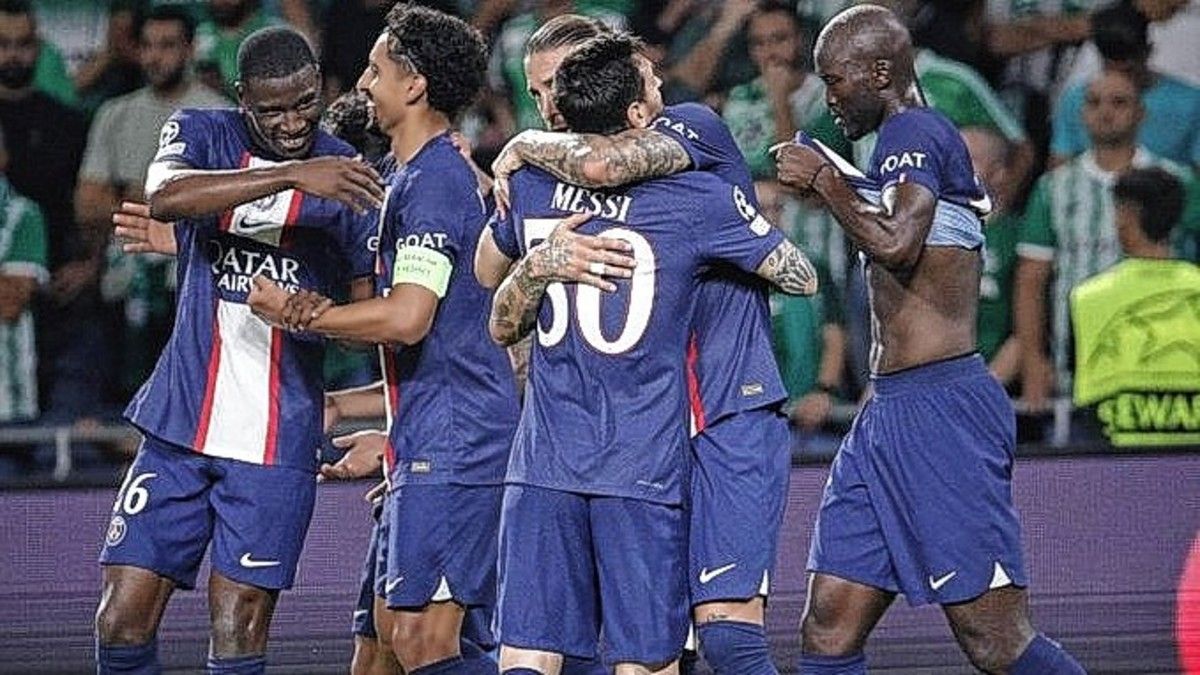Gol y asistencia de Messi en el triunfo de PSG en Israel
