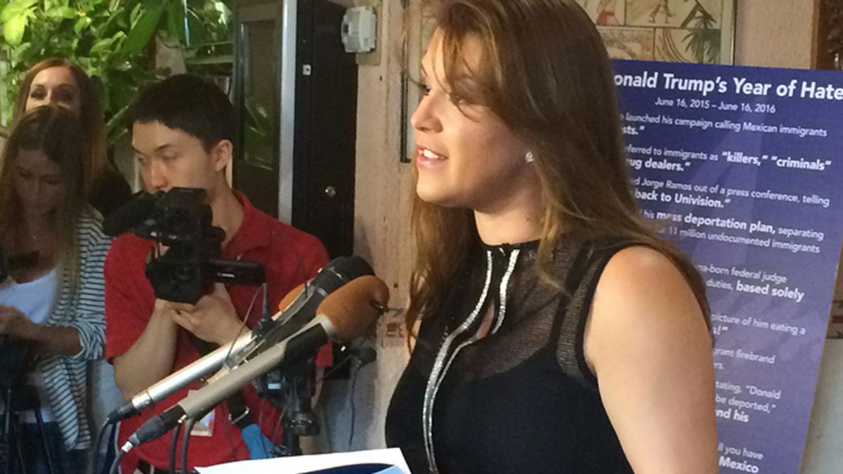 Trump exhortó a ver un video sexual de una Miss Mundo venezolana