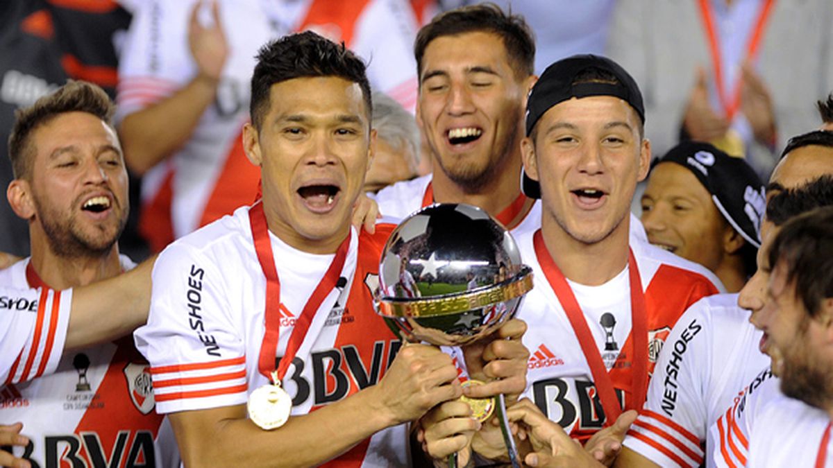 Festeja la banda: River consiguió un título internacional después de ...