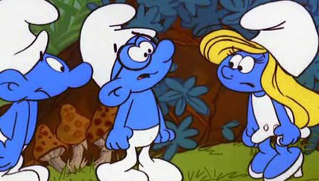 Con una película, vuelven Los Pitufos