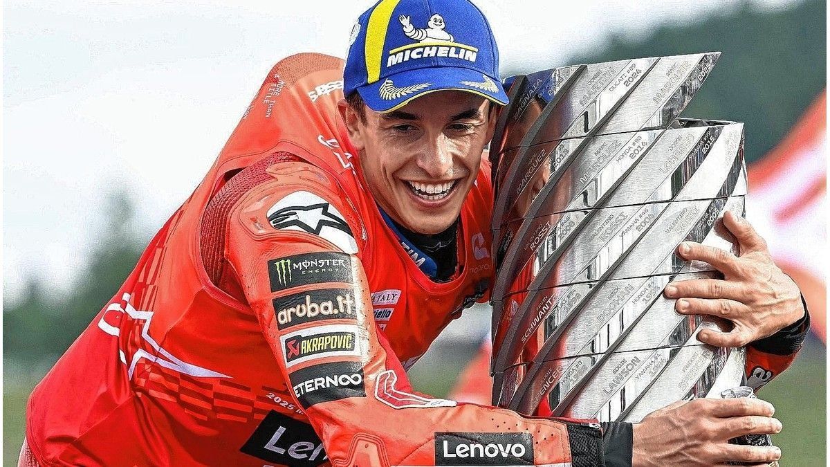 Marc Márquez ganó por séptima vez el Campeonato de MotoGP