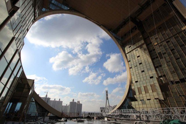 El edificio circular más alto del mundo está en China