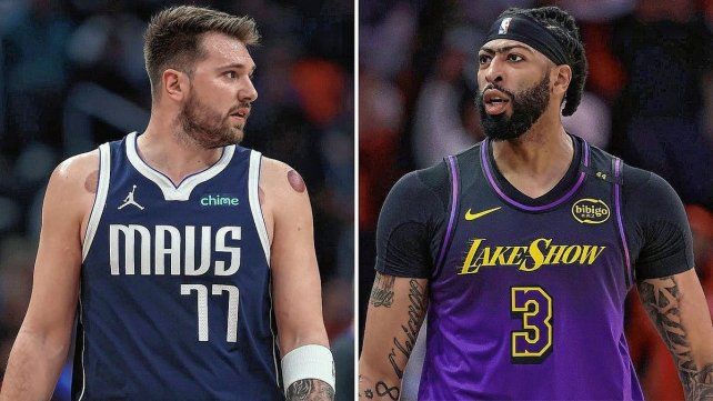 Terremoto en la NBA: Luka Doncic a Lakers y Anthony Davis a Dallas Mavericks