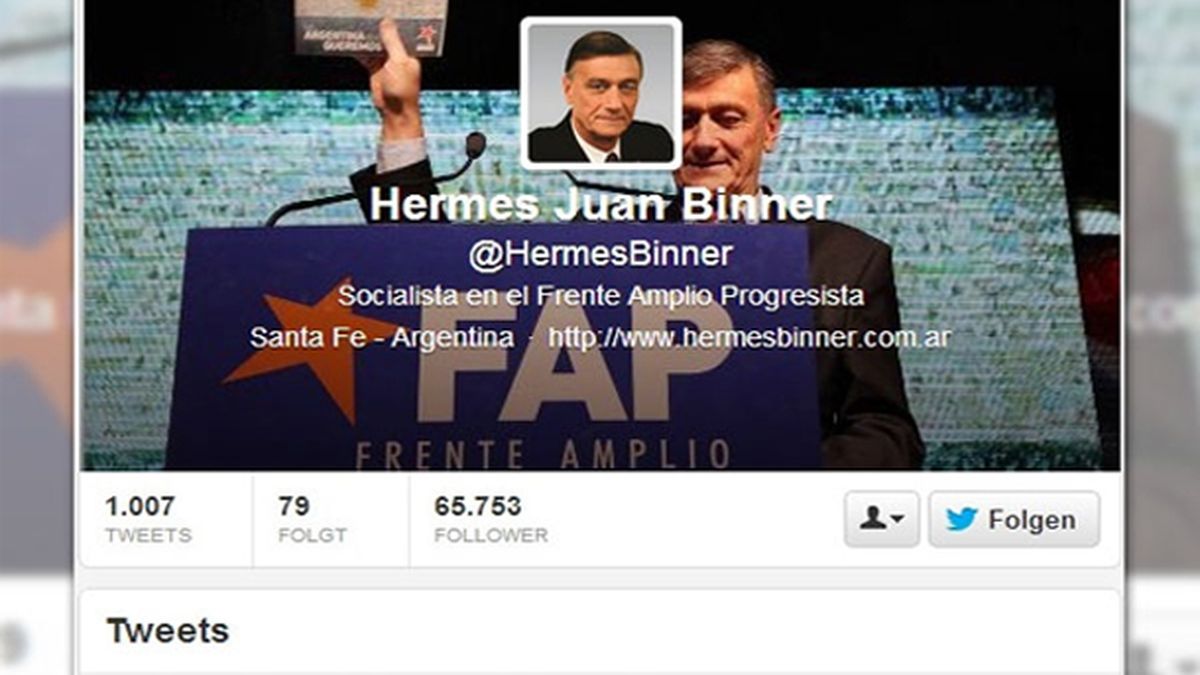 Binner reveló cómo escribió su tuit más famoso