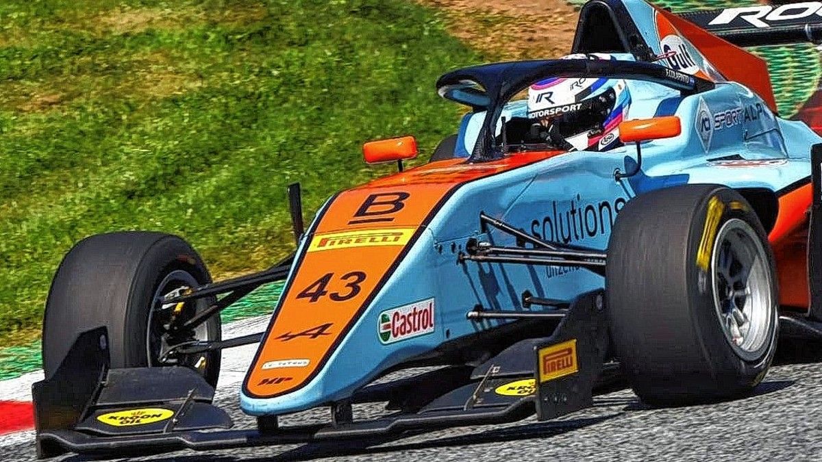 Franco Colapinto volvió a festejar en Austria