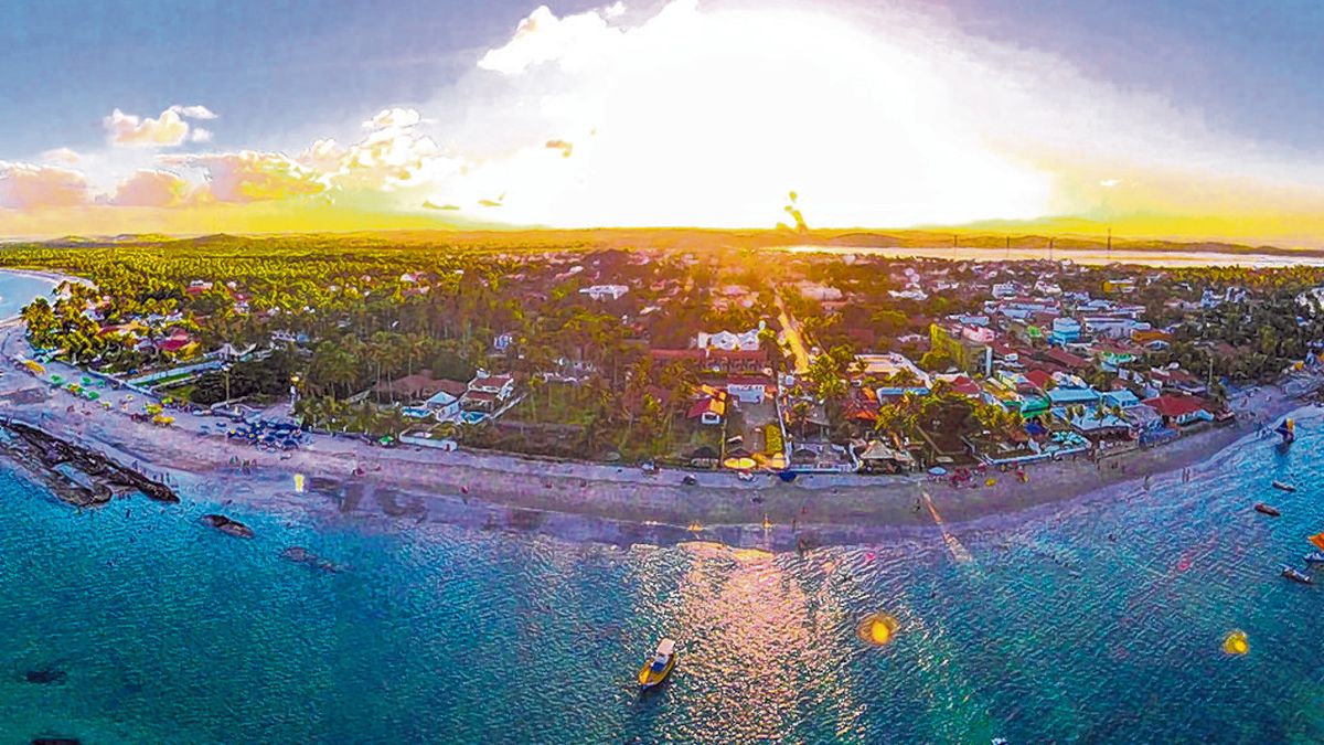 La playa del verano eterno