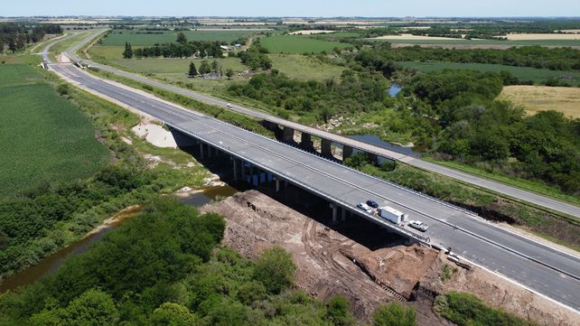 Ruta 18: Vialidad Nacional avanza con la trasnformción en autovía