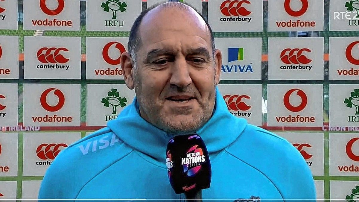 A pesar del revés con Irlanda, Ledesma seguiría en Los Pumas