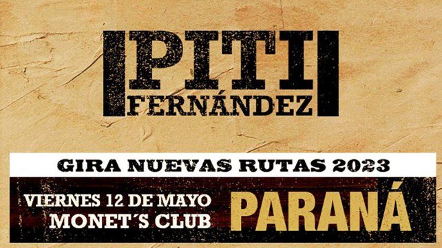 Piti Fernández regresa a Paraná