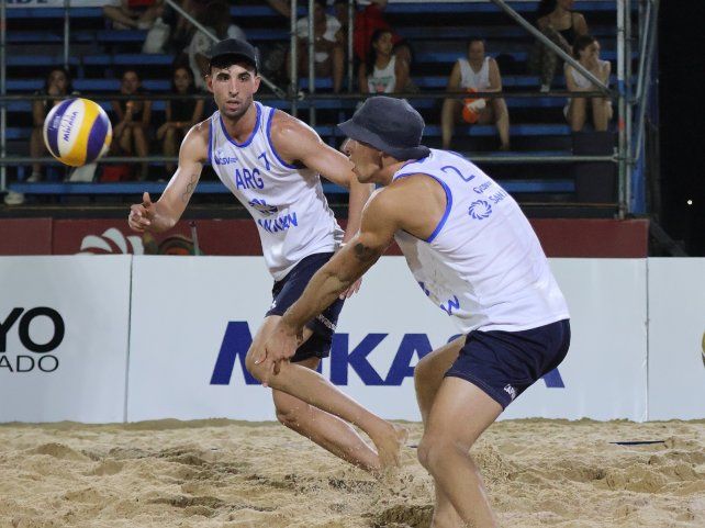 Vóley de playa: los Capogrosso, en arena azteca