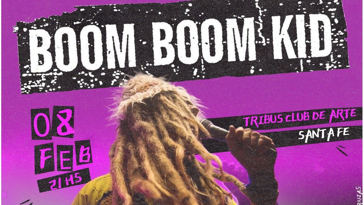 Boom Boom Kid, referente de la música independiente, llega a Tribus