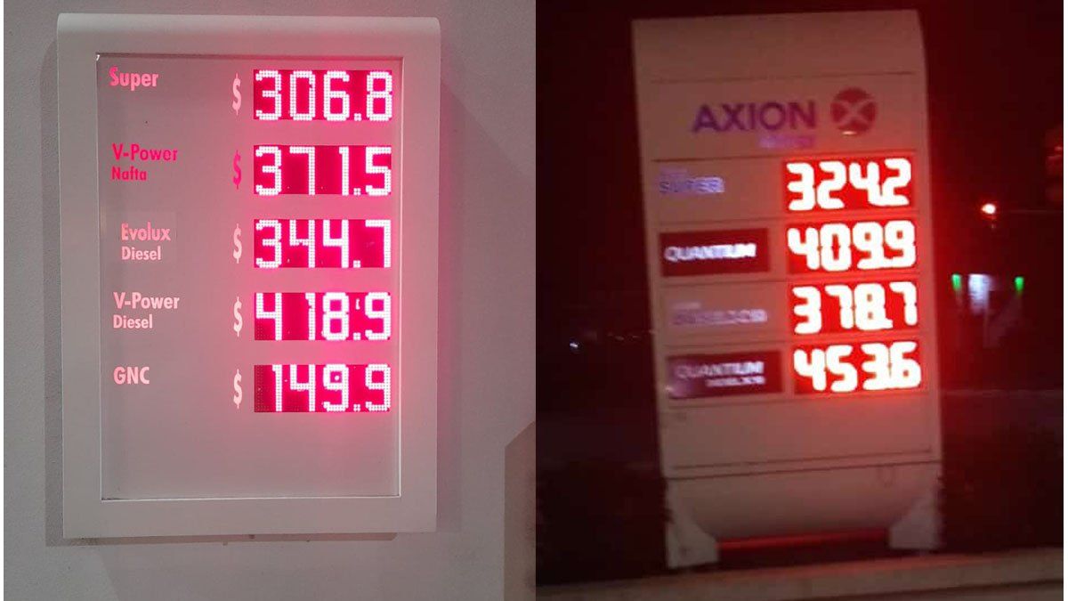 Entre Ríos: aumentaron las naftas por segunda vez en agosto