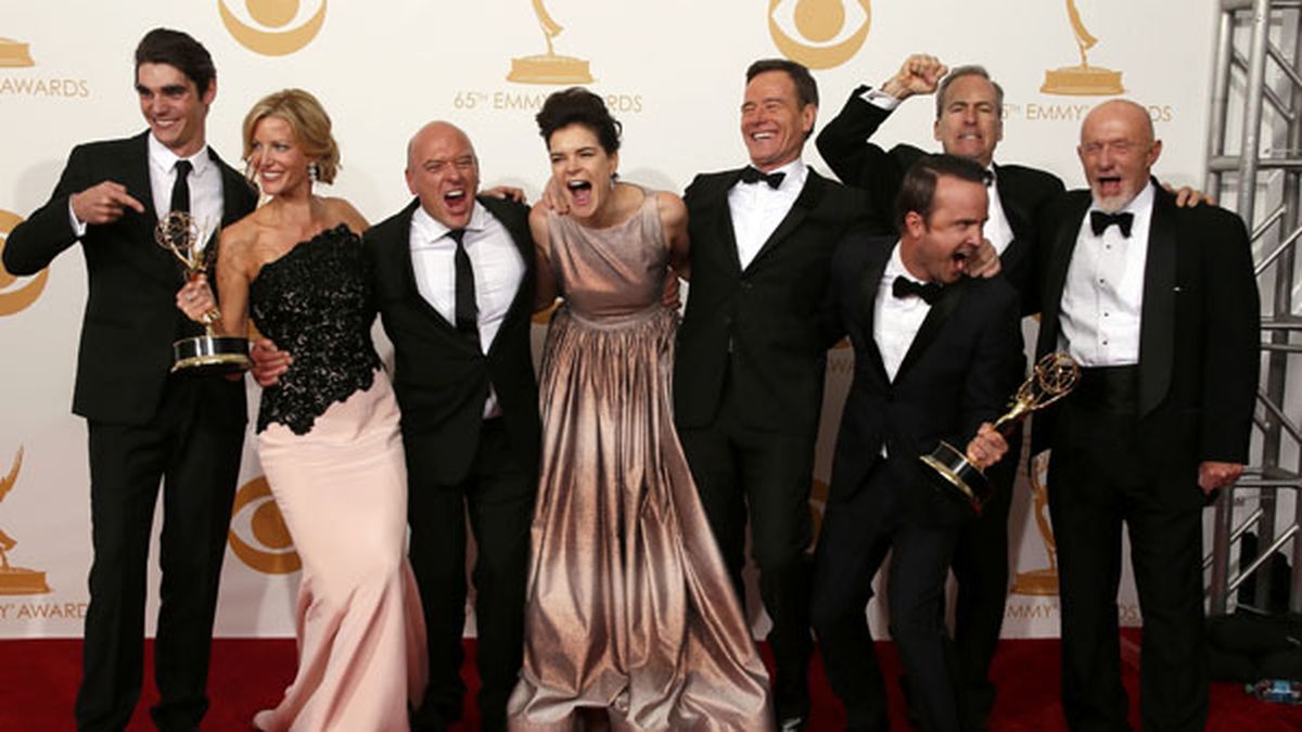 La serie Breaking Bad se impuso en los Emmy justo antes de su final