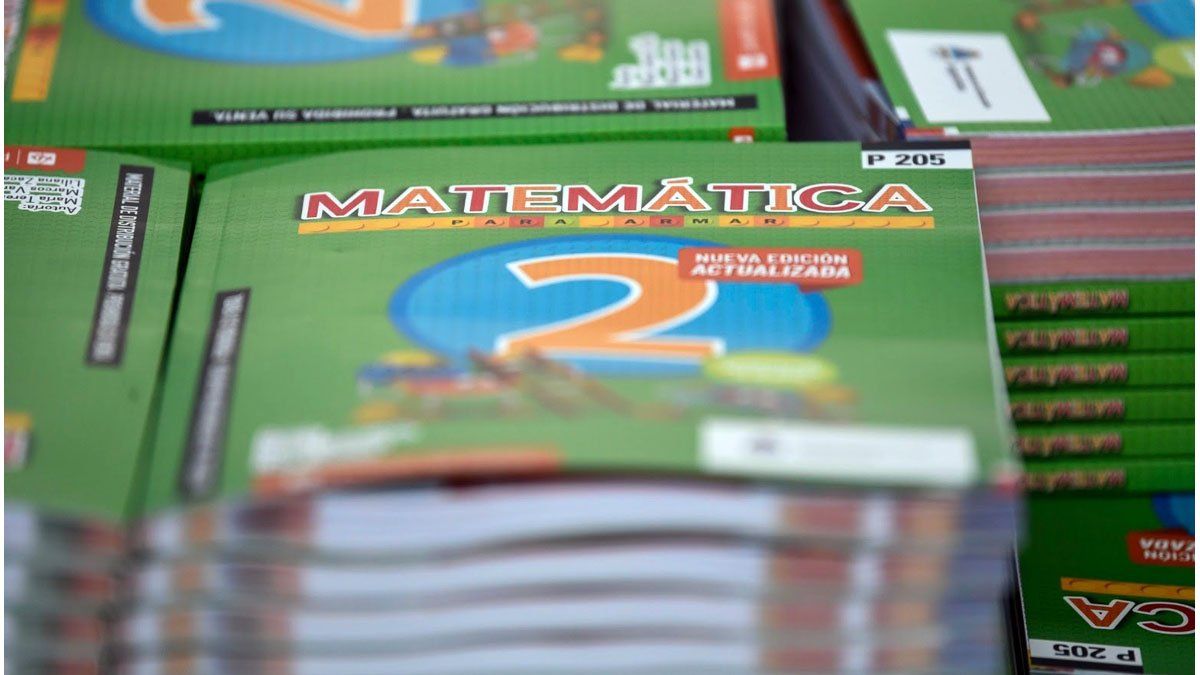 Entregaron 350.000 libros de Lengua y Matemática