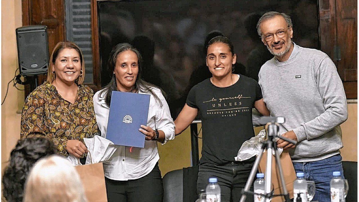 Carolina Benke tuvo su merecido homenaje