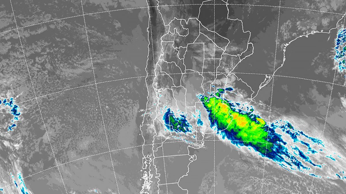 SMN: Entre Ríos continúa bajo alerta por tormentas fuertes