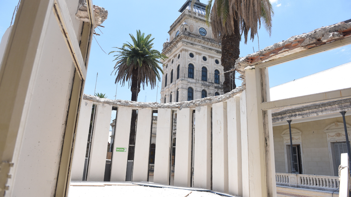 Cómo es la restauración, detalle por detalle, de la Facultad de Derecho ...