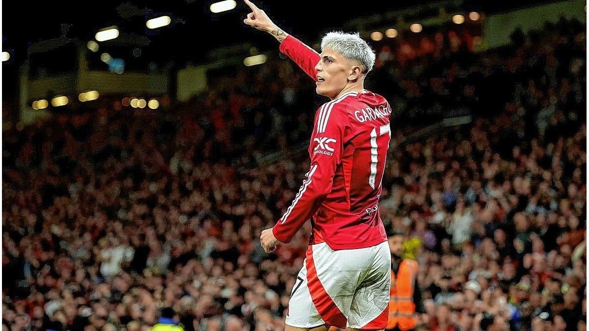 Actuación estelar de Garnacho en la victoria 7-0 de Manchester United