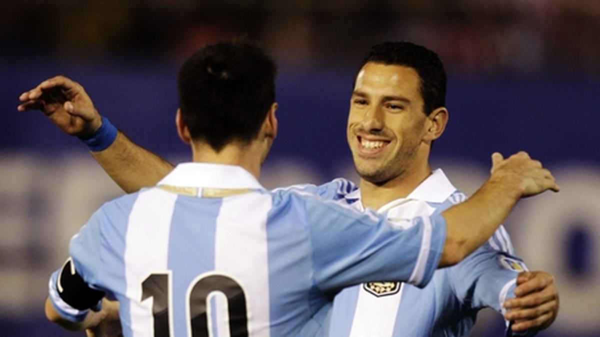 Maxi Rodríguez y su gran recorrido junto a Messi en la selección argentina