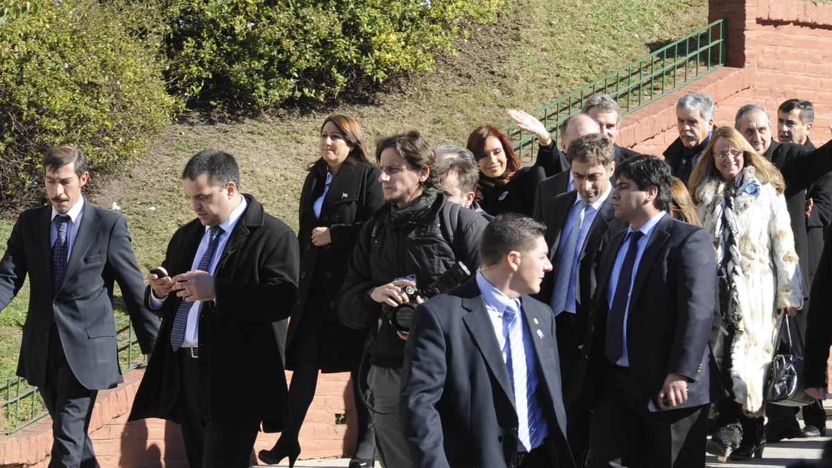 Cristina se mostró distendida en la previa a su duro discurso