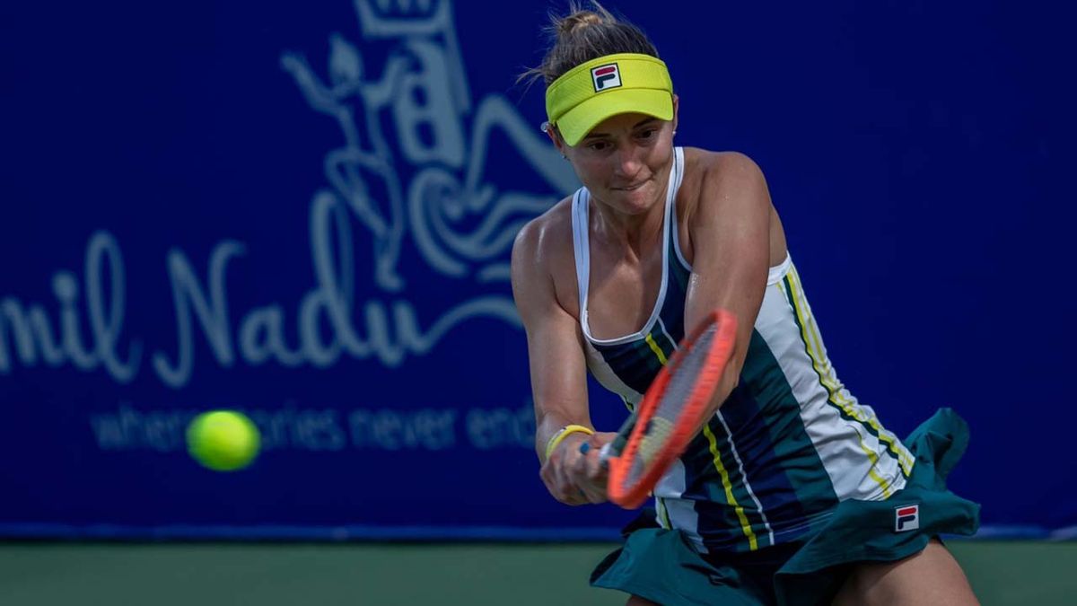 Nadia Podoroska dejó pasar su oportunidad y se quedó en las semifinales ...