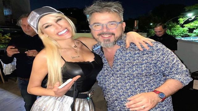 El reencuentro de Vicky Xipolitakis y Germán Martitegui en el ...