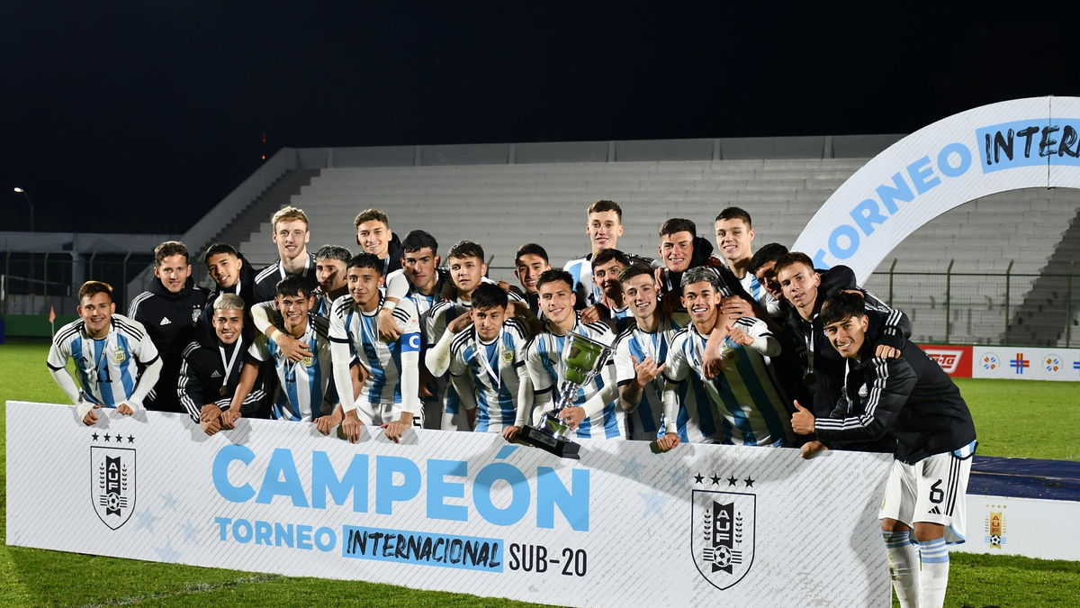 Seleccionado Sub 20 de Argentina gana torneo en Maldonado