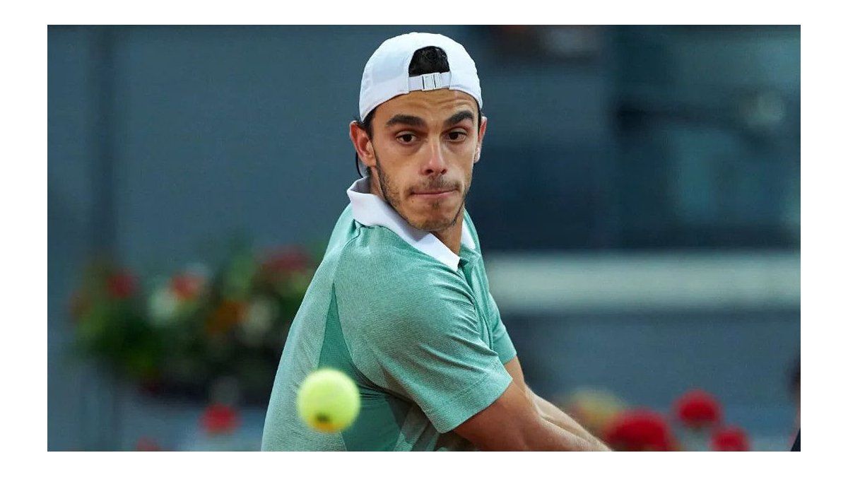 Francisco Cerúndolo debutó con éxito en el Masters de Roma