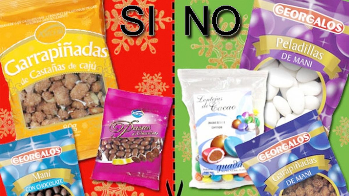 Confites y garrapiñadas: cuáles comprar y cuáles no