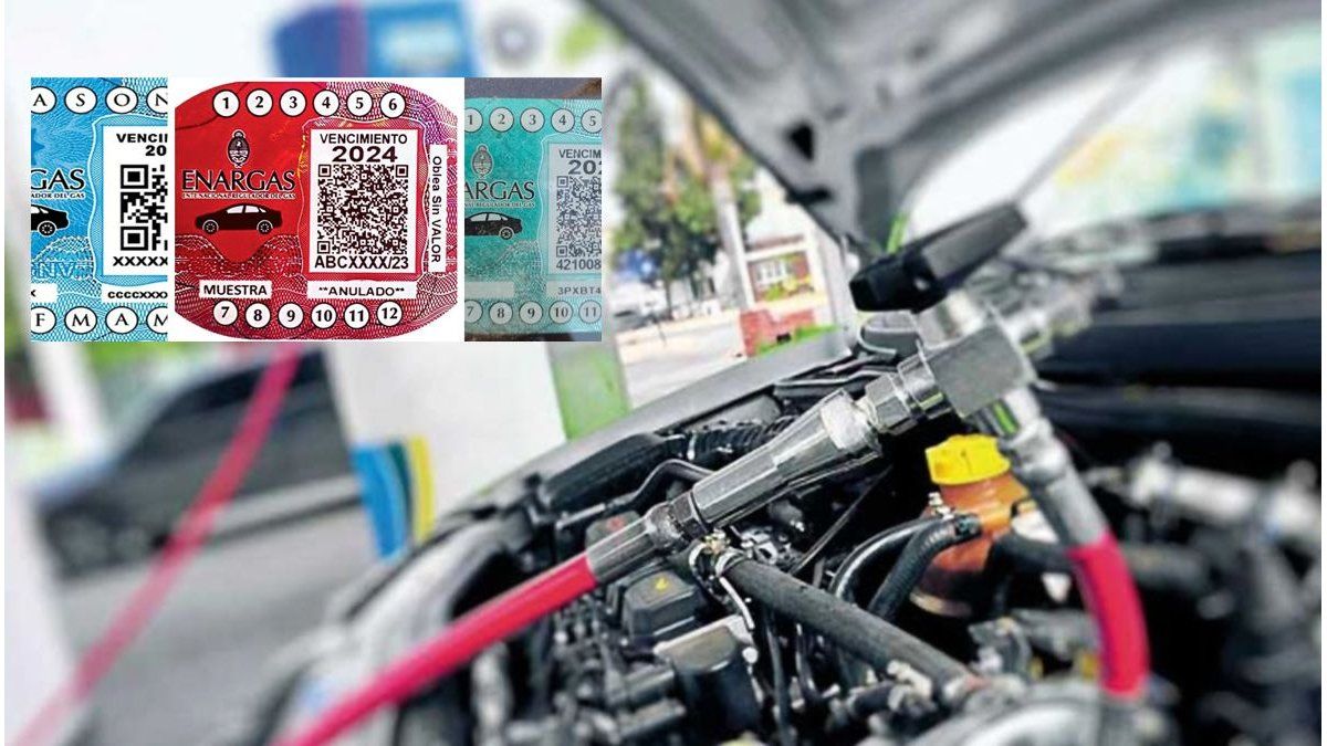 GNC: Enargas implementó una nueva oblea para los cilindros