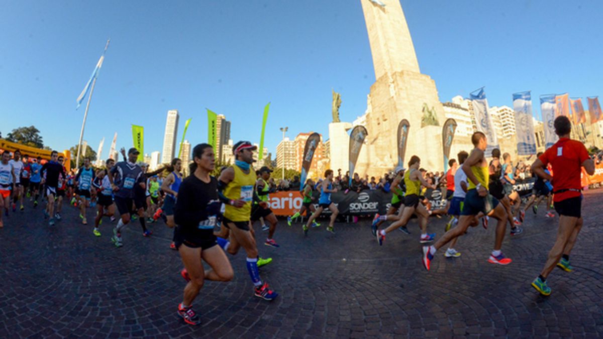 Maratón Día de la Bandera, ese largo camino a Rosario con una sola meta ...