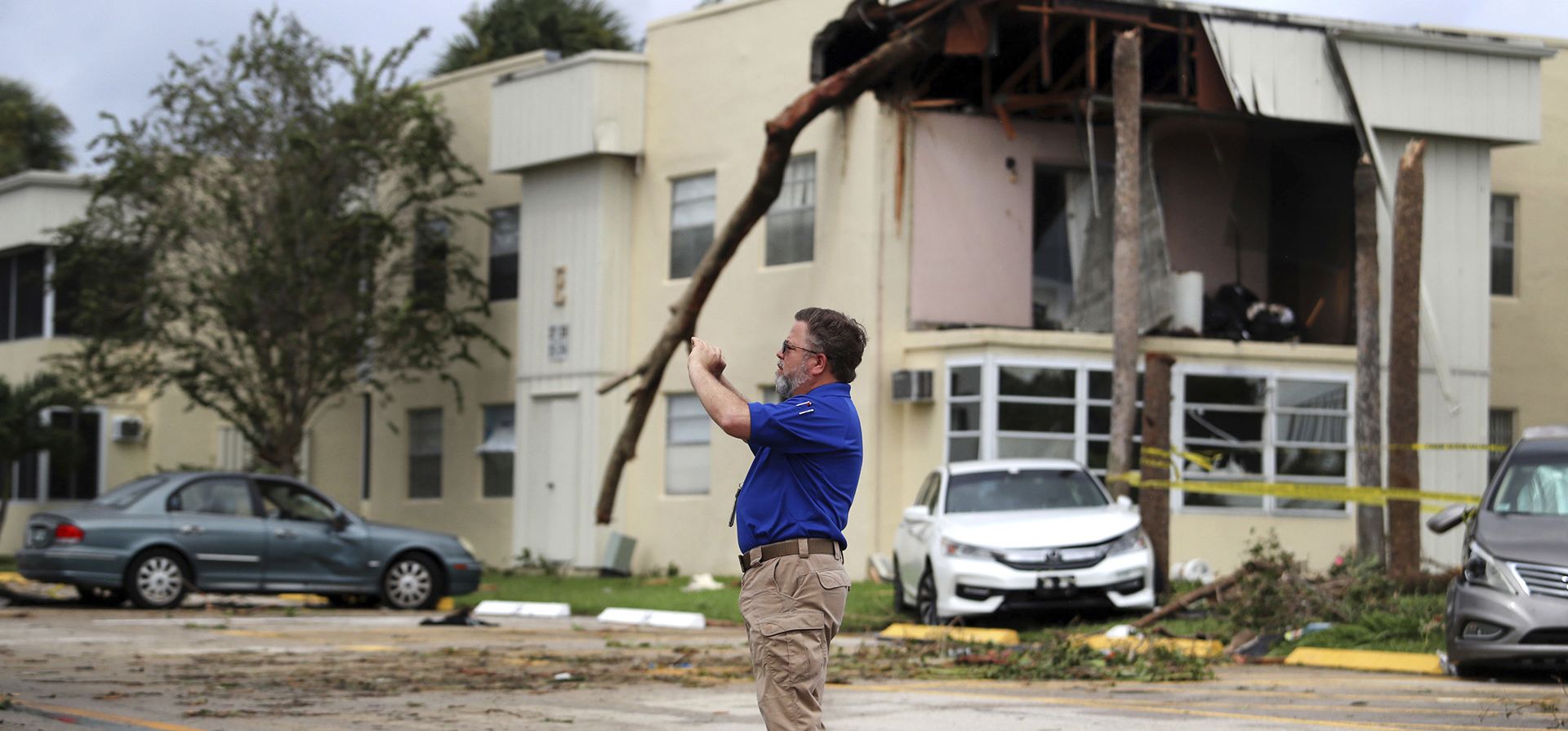 El paso del huracán Ian por Florida en imágenes