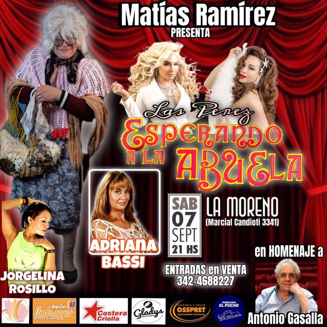 El actor y comediante Matías Ramírez presenta Esperando a la abuela