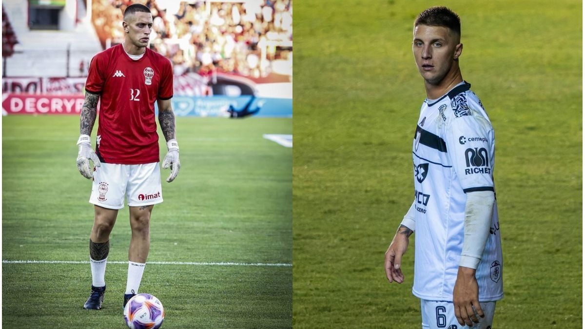 Nicolás Campisi y Franco Pardo, al caer en Unión