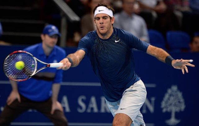 Del Potro debuta en el Masters 1000 de París ante el croata Marin Cilic