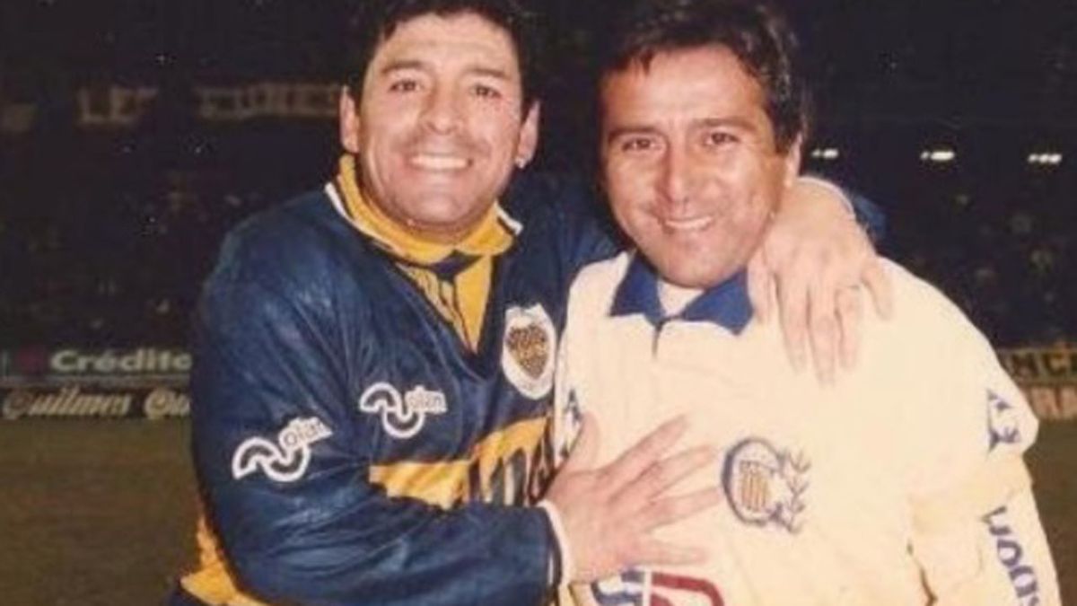 Central - Boca: Palma y Maradona, dos íconos de la historia