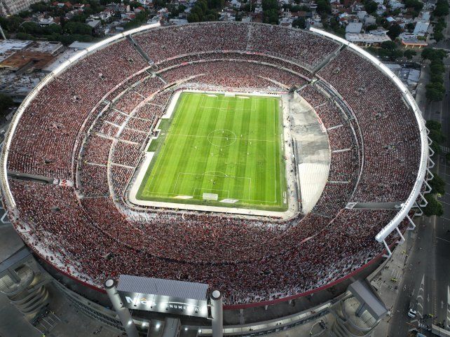 El Monumental entre las canchas de mayor capacidad del mundo
