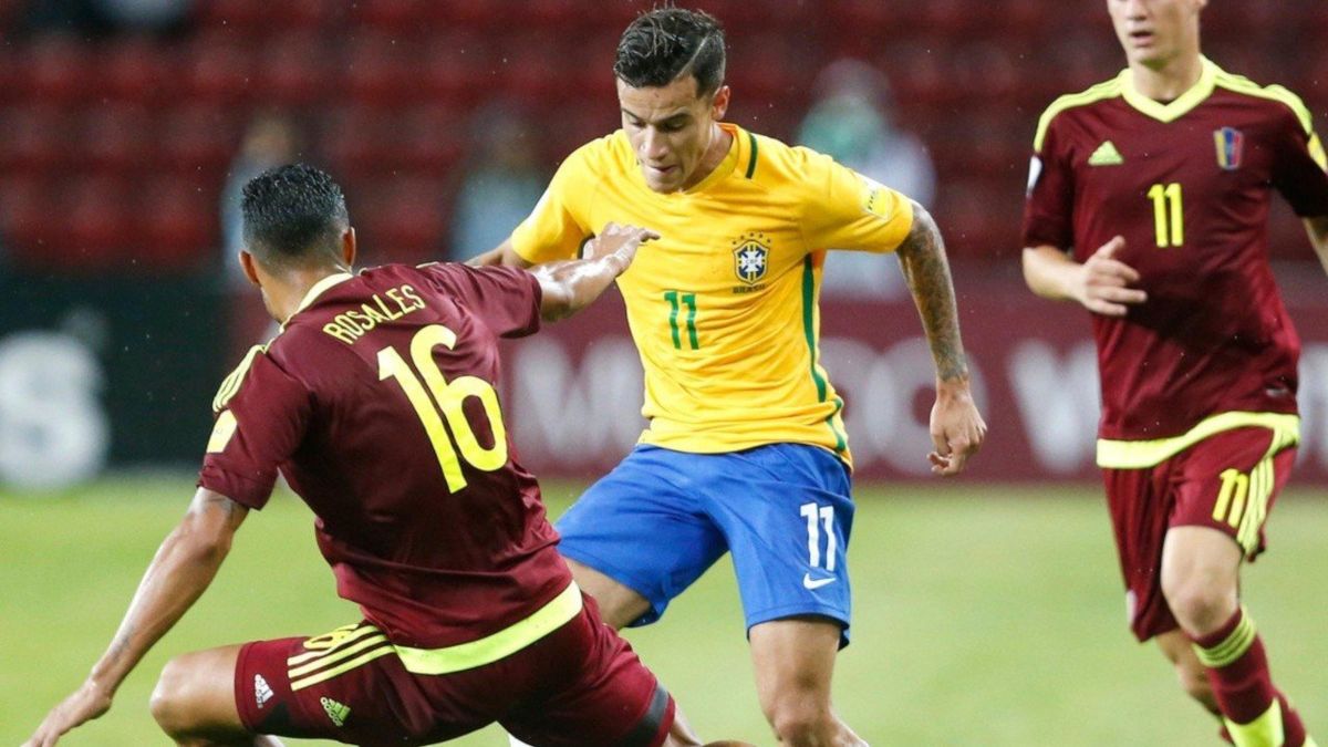 Brasil recibe a Venezuela para quedar como único líder de las Eliminatorias