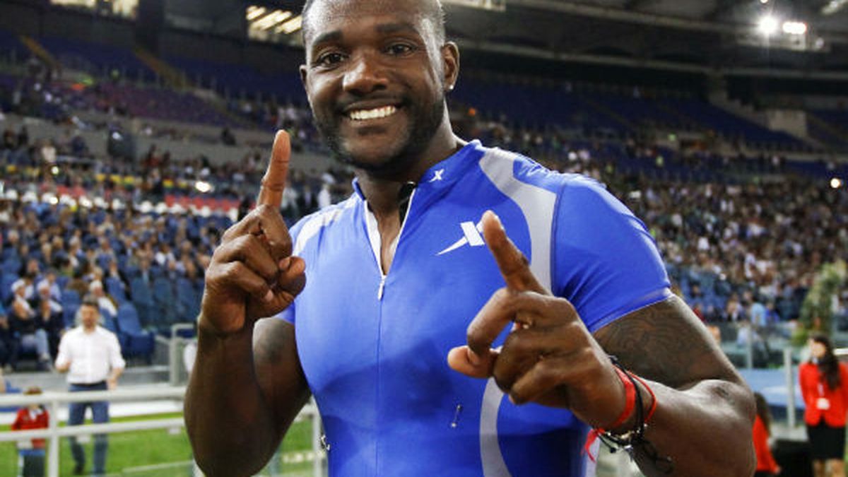 Justin Gatlin destronó a Usain Bolt en los 100 metros llanos