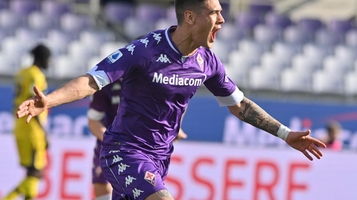 Lucas Martínez Quarta marcó su primer gol en Fiorentina