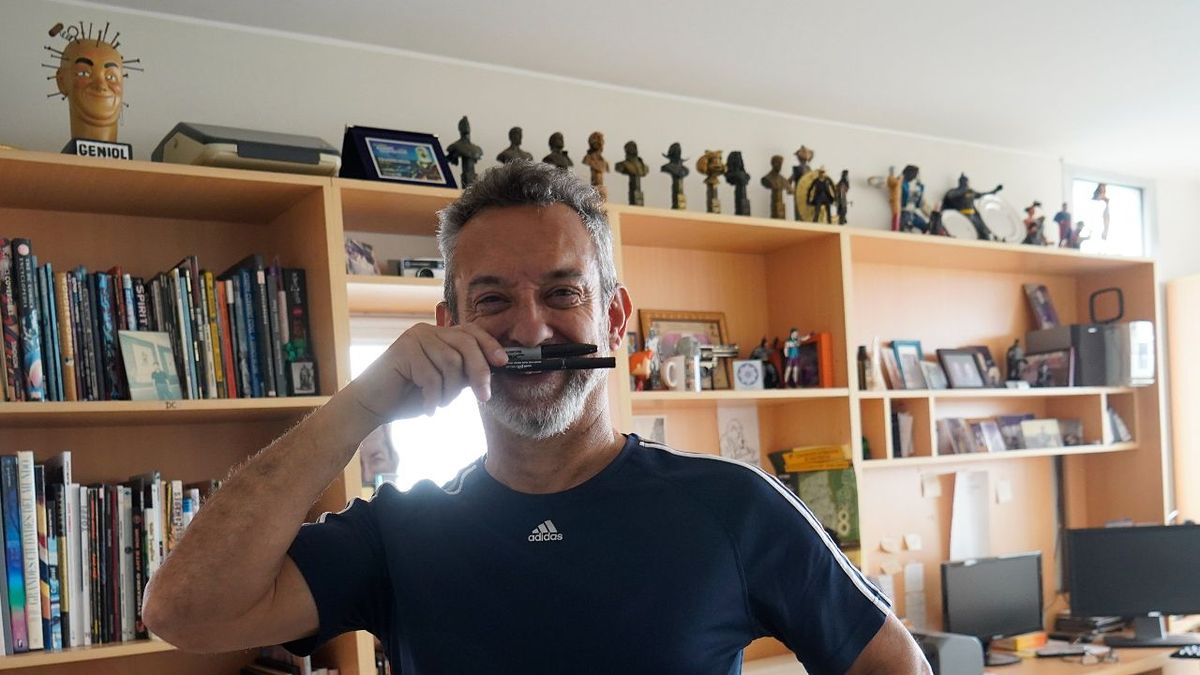 Eduardo Risso: Todo lo que sea arte tiene que llegar a los alumnos