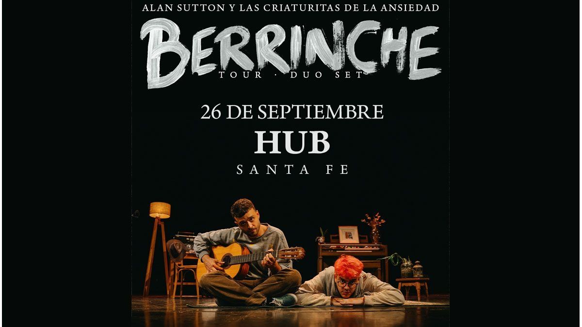 Alan Sutton y Las Criaturas de la Ansiedad presentan Berrinche en HUB