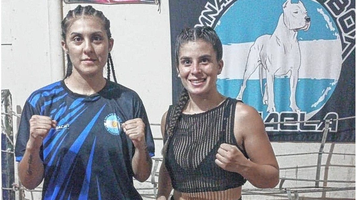 Rafaela disfrutó de una velada de boxeo emocionante