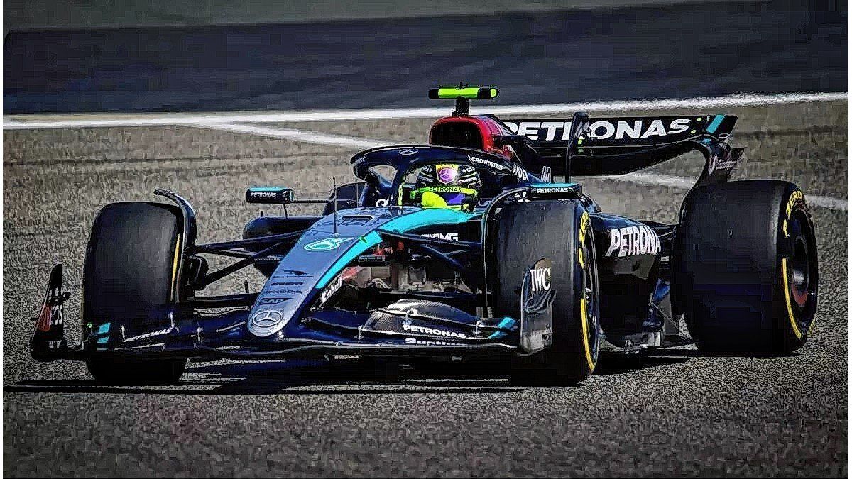 Lewis Hamilton hizo el mejor tiempo en los ensayos libres