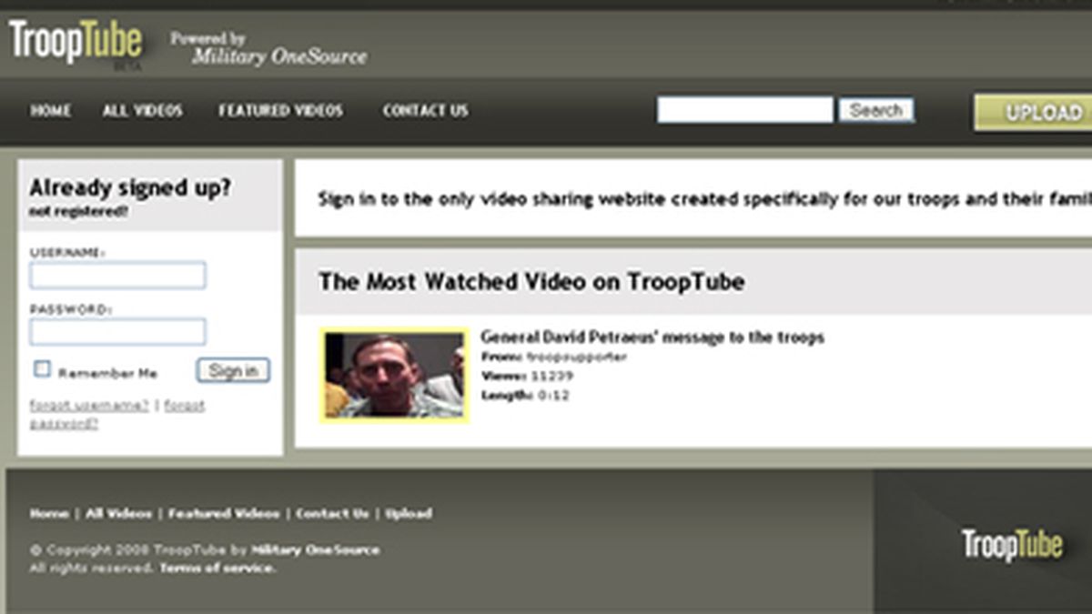 Nace Troop Tube, el YouTube de los militares estadounidenses