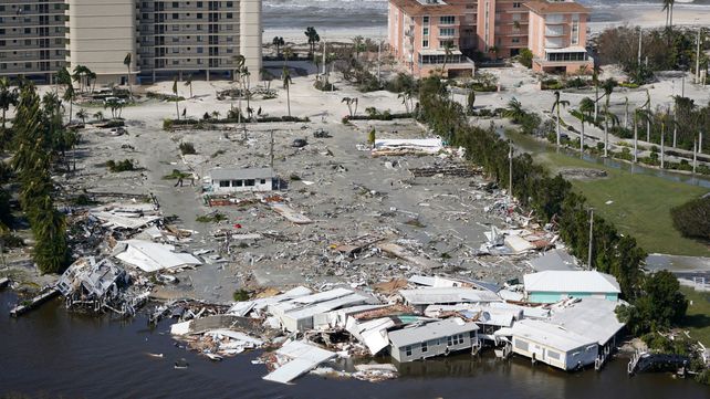 El paso del huracán Ian dejó en Florida al menos 8 muertos y ciudades ...