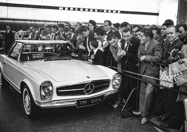 El famoso Mercedes-Benz SL Pagoda cumple 60 años
